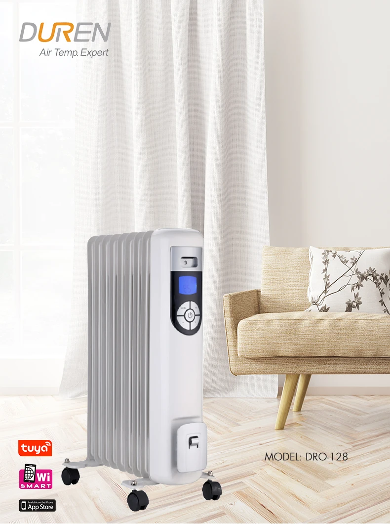 DUREN Oil Heater Radiator - Safe, Efficient Heating