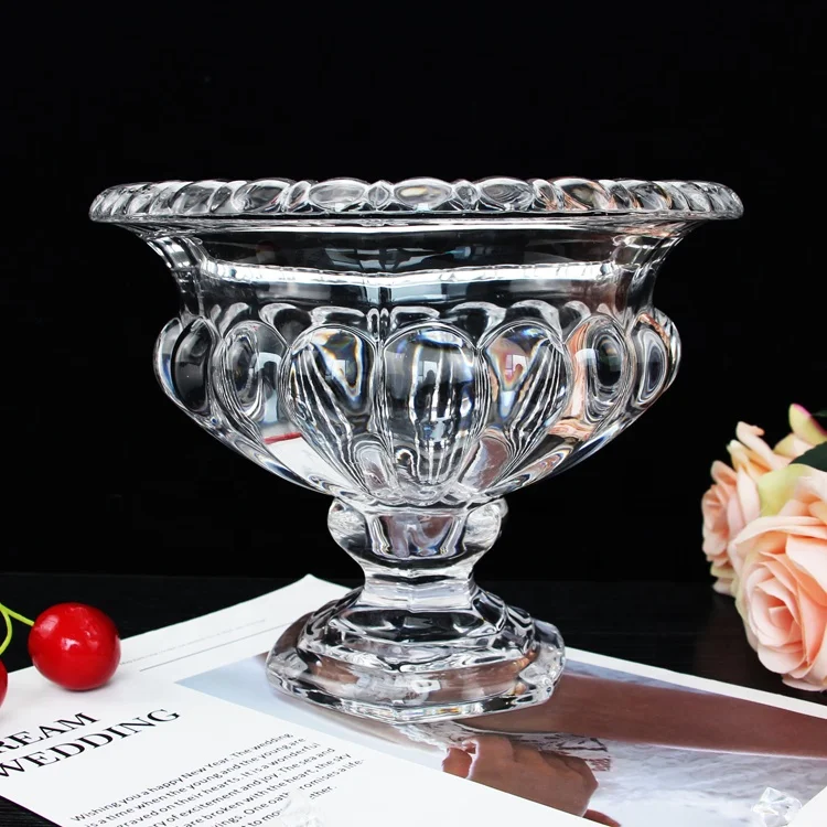 Vintage Crystal Glass Vases for Wedding Decoration - Elegant Retro ...