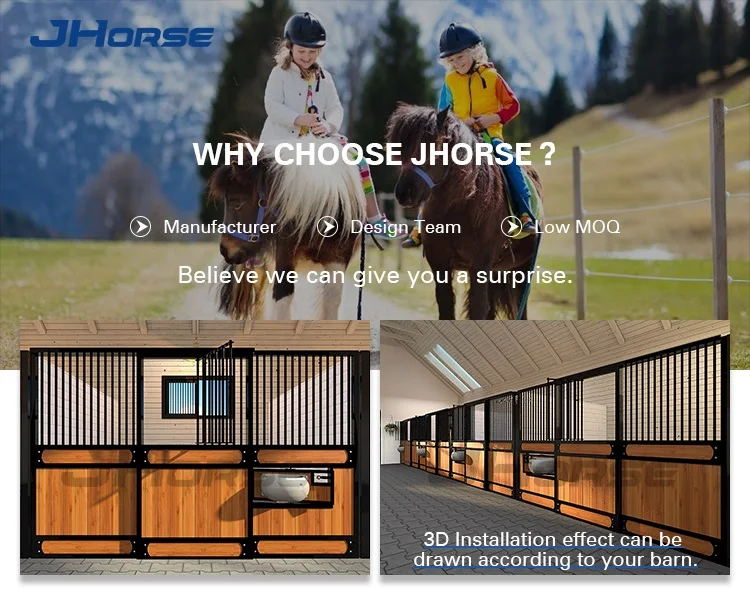 Heavy Gauge Galvanized Steel Custom Build Bamboo Horse Stable Planks ...