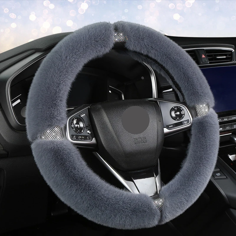 China Wanpu Customized Wool Wheel Set Of Ms Steering Wheel Covers ...