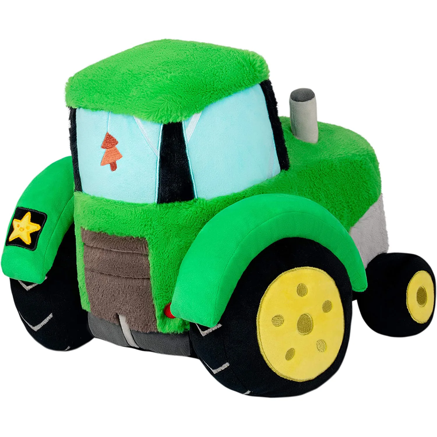 Soft Plush Tractor Stuffed Truck Toy - Super Cute Gift