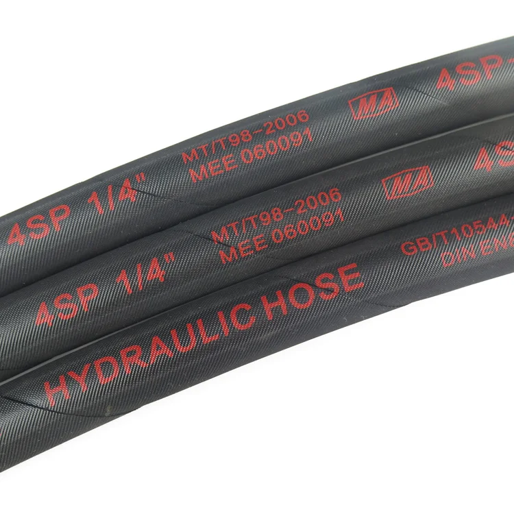Large Caliber Ultra High Pressure Rubber Wear-Resistant Rubber Hose ...