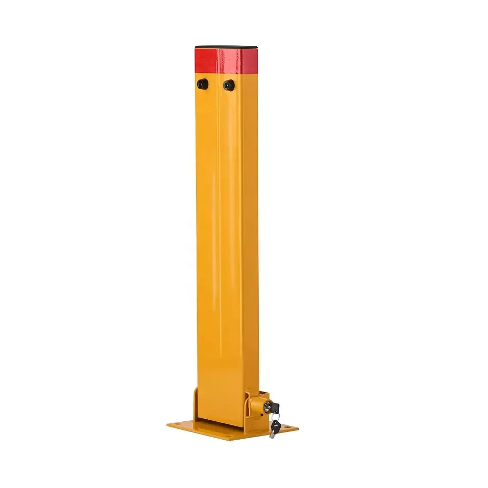 Car Park Barrier Folding Bollard Post Steel Safety Bollards