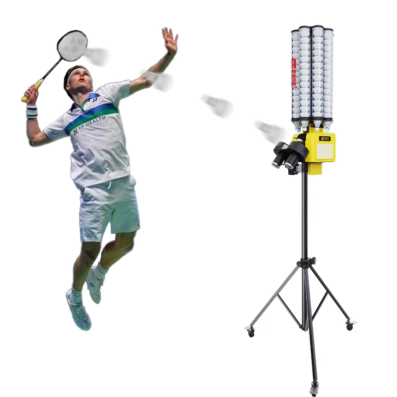 Alibaba.com: SIBOASI Badminton Shuttlecock Shooting Machine with Remote ...