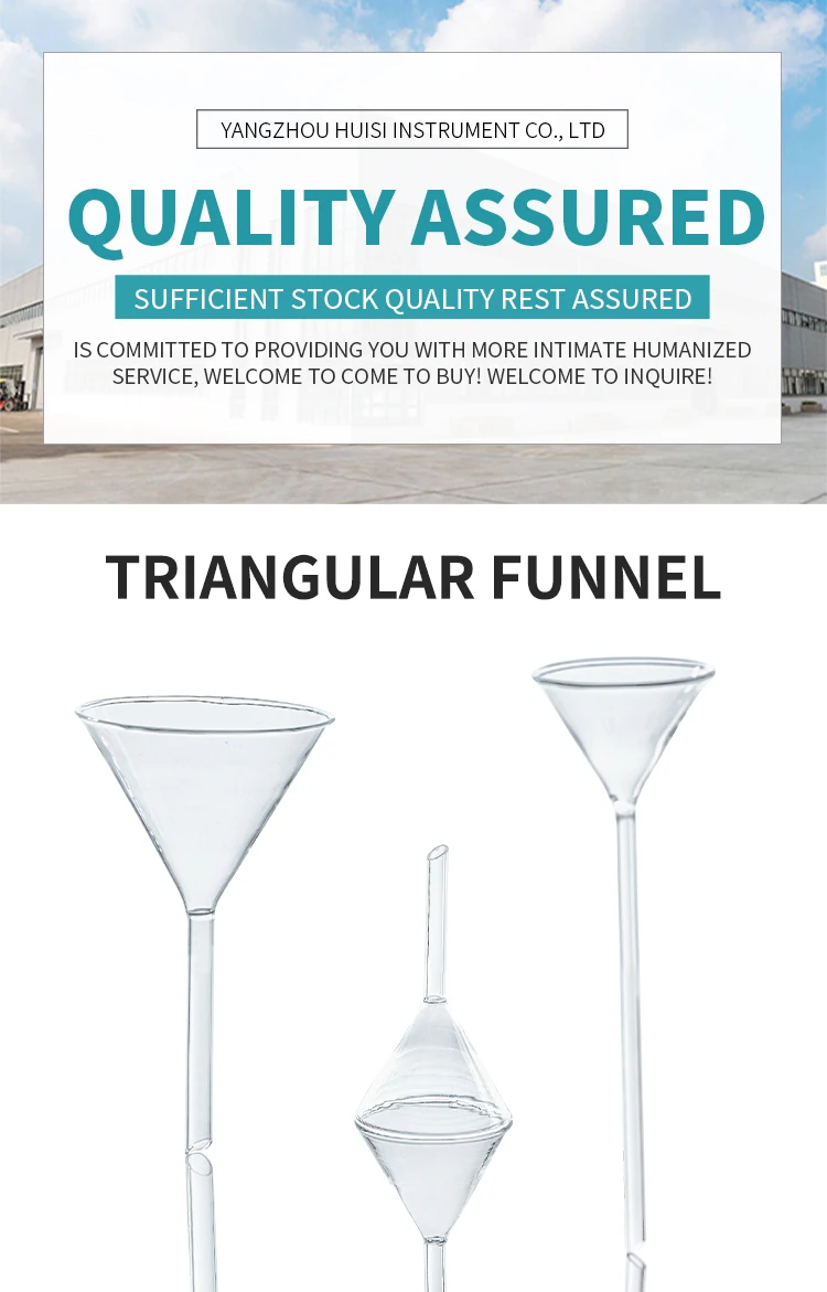 Laboratory 30mm 40mm 50mm 60mm Borosilicate Glass Long Short Stem ...