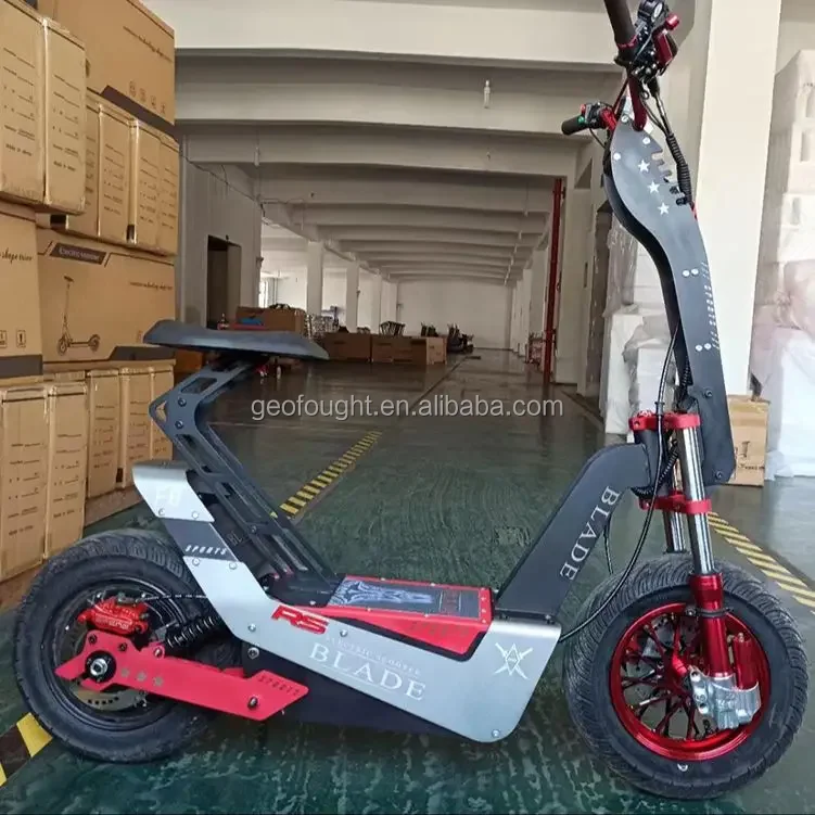 Racing 15000W QS 72V Electric Scooter with Fat Tires, 70-180km Range ...