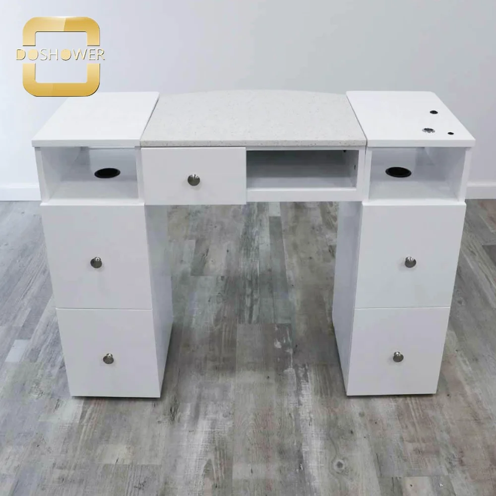 Professional Manicure And Pedicure Table With Modern Nail Manicure ...