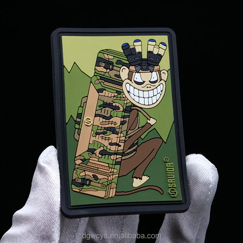 Custom Silicone Applique Patches Custom Made Club Logo Iron On Rubber ...