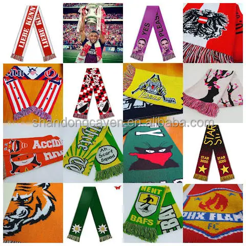 High Quality Football Fan Club 100% Polyester Custom Design Soccer ...