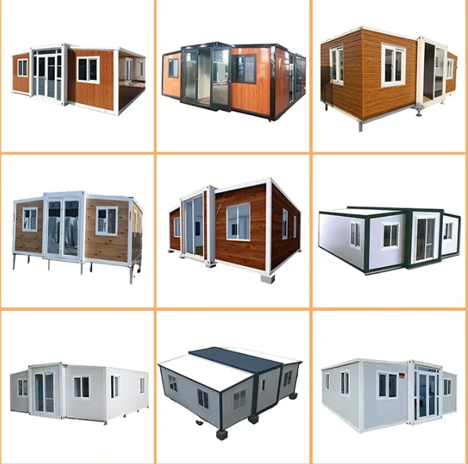 Pre-made Portable Building 20ft 40ft Expandable Homes Luxury Expandable ...