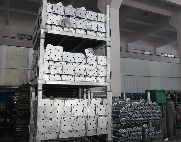 Galvanized Swivel Base Plate Scaffolding System Screw Jack - Buy ...