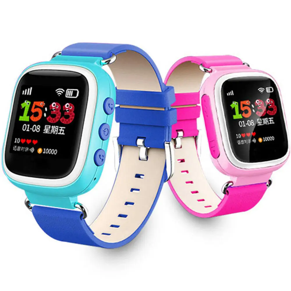 Q80 Gps Kid Smart Watch Baby Anti-lost Watch Wifi Touch Screen Device ...