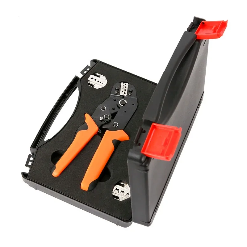 Crimp Pliers & Dies Set Wire Terminals Crimping Tools Precision Crimper ...