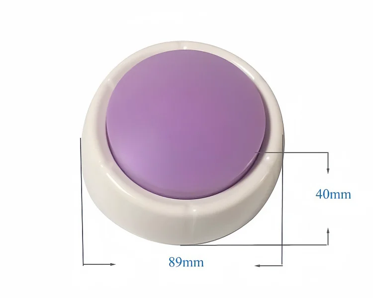 High Quality Recordable Push Button Toys Sound Button Voice Recording ...