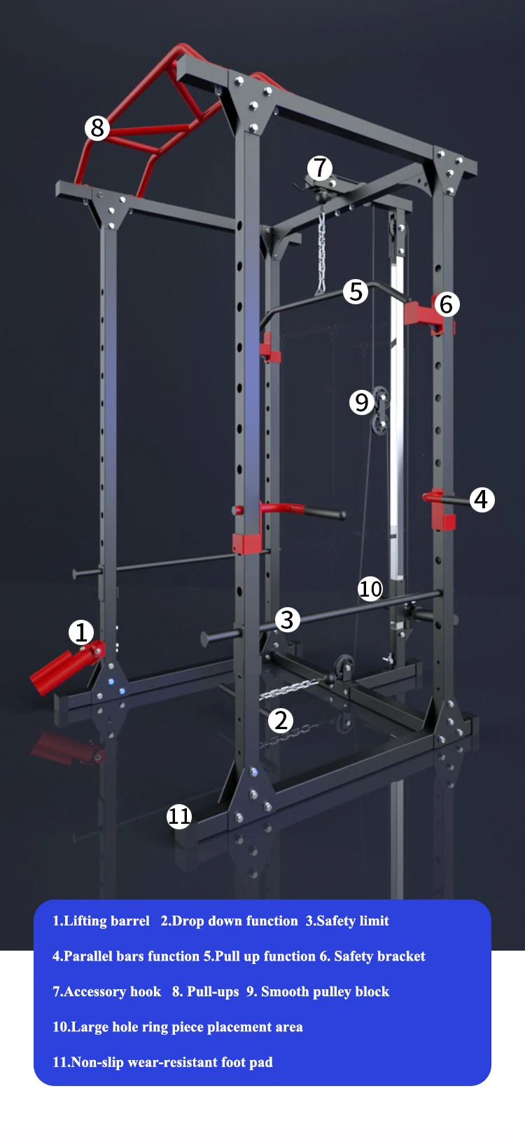 Wholesale Smith Machine Commercial Home Gym Equipment Multi Functional ...