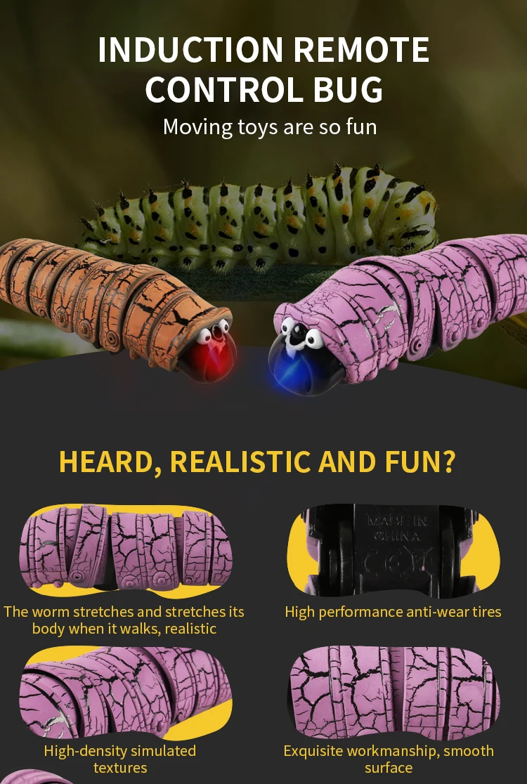 HW TOYS Infrared Insects - Realistic, Battery Operated