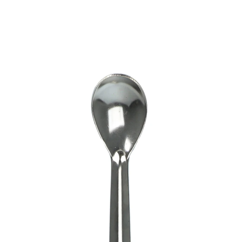 Lab Stainless Steel Square Tail Spoon - Double Head Spatula