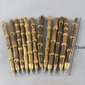 Bamboo Ballpoint Pen Purple Bamboo Root Natural Bamboo Whip Special Gift Pen Cheap Promotional ...
