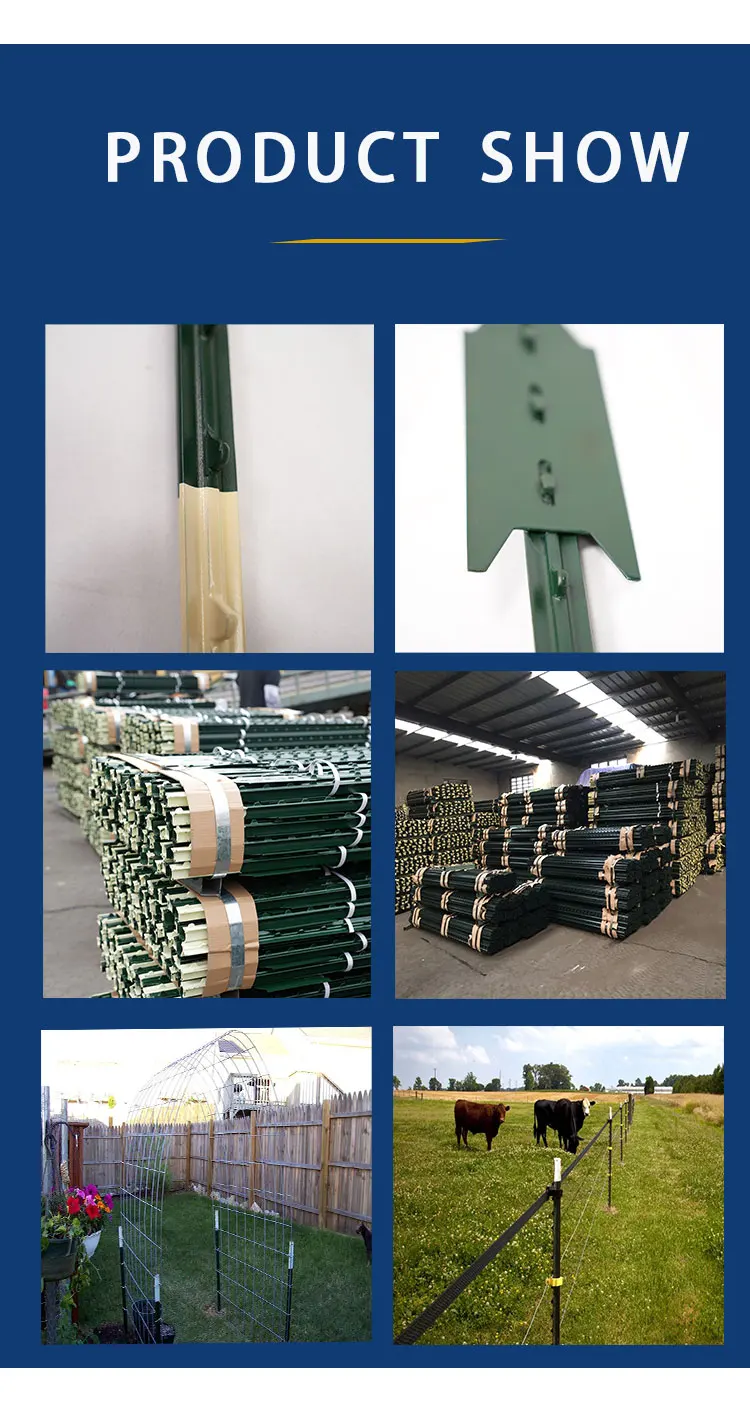 Factory Price Steel T Post Studded T Post /steel Fence Post /steel T ...
