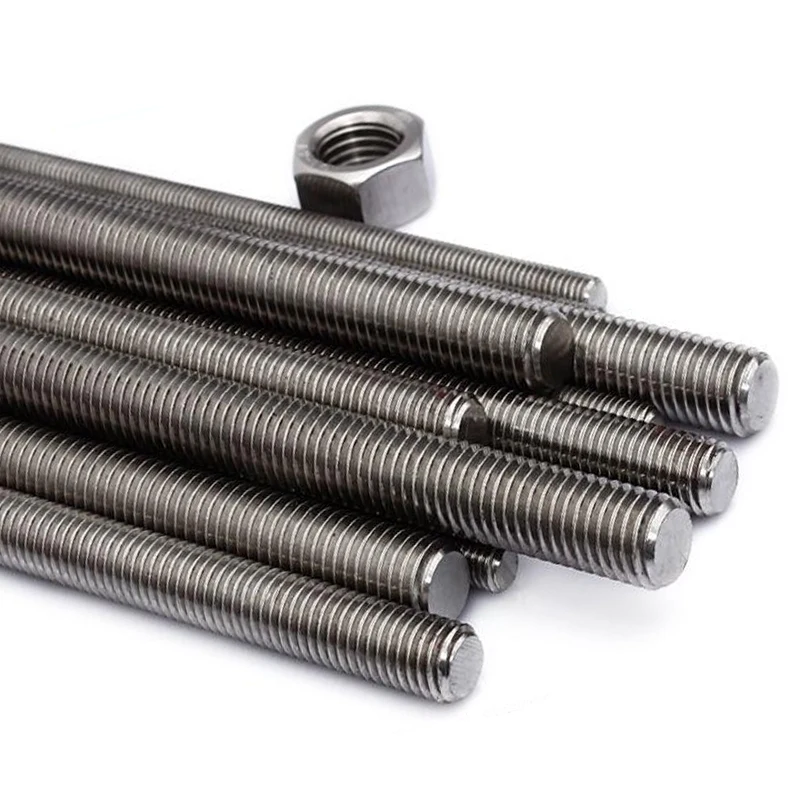 Stainless Steel Hex Bolt & Stud Rod - Durable & Versatile
