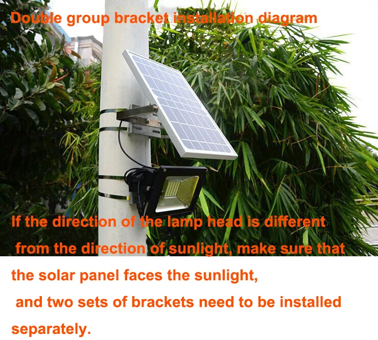 Universal Light Pole Mounting Bracket Steel Belt Support For Solar ...
