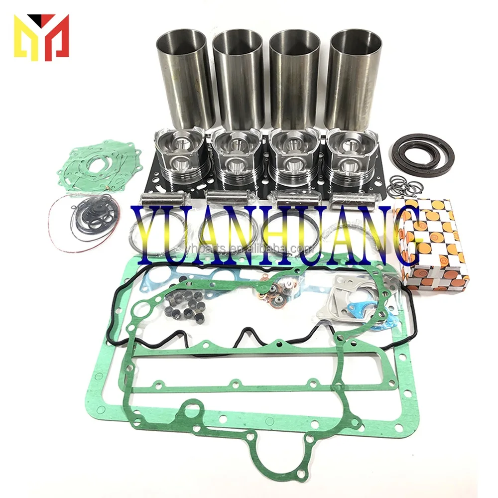 For Cummins 4bt 4bt3.9 4bta Overhaul Rebuild Kit With Piston Ring Set ...