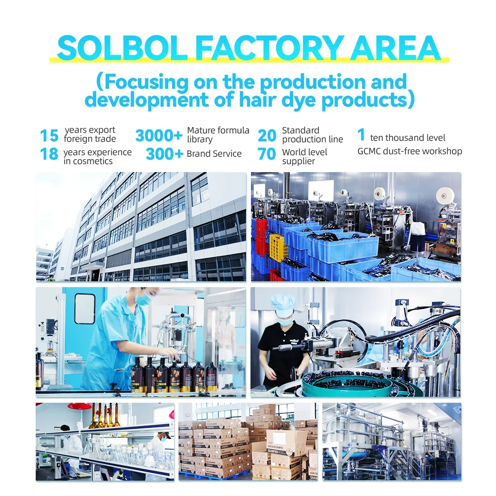 Factory OEM Private Label Wholesale Natural Hair Color Black Hair Dye ...