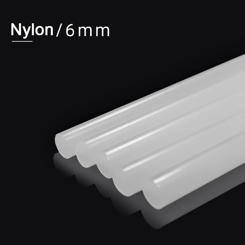 1mm to 6mm PA6 Nylon Rods - Customized Extruded Plastics