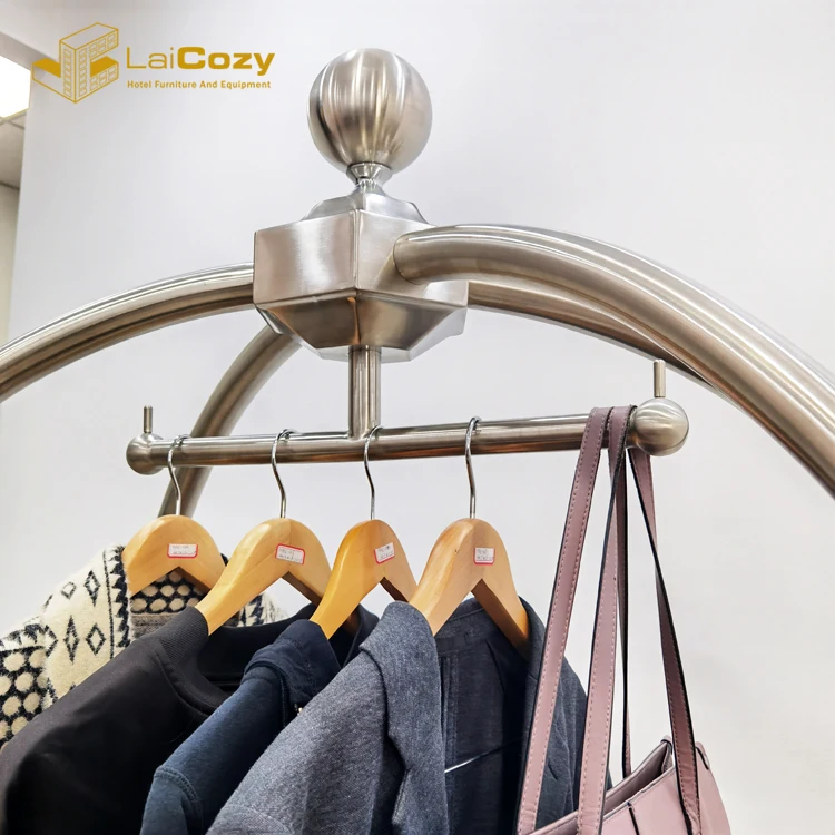 304 Stainless Steel Lobby Cart Bellman Trolley - Hotel Trolley