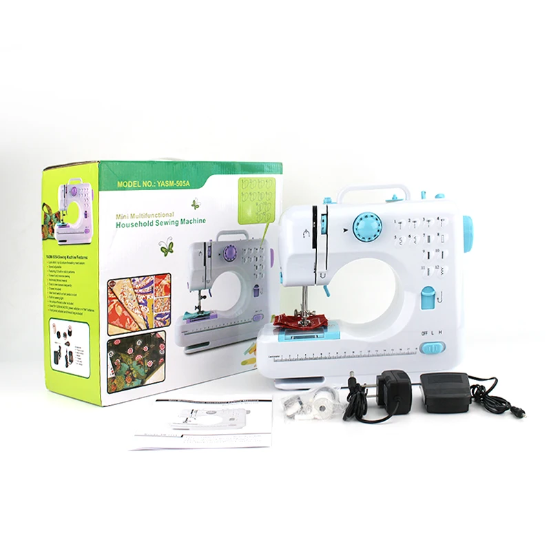 Factory Price Mini 12 Stitches Sewing Machine Household Multi-function ...