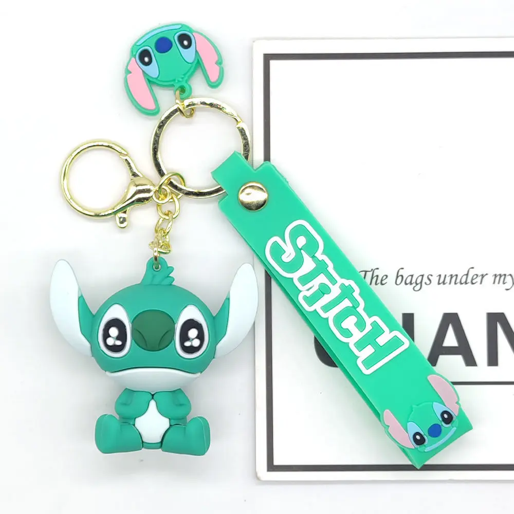Customized Stitch Soft Touch Pvc Key Ring Chain Cartoon Anime Character ...
