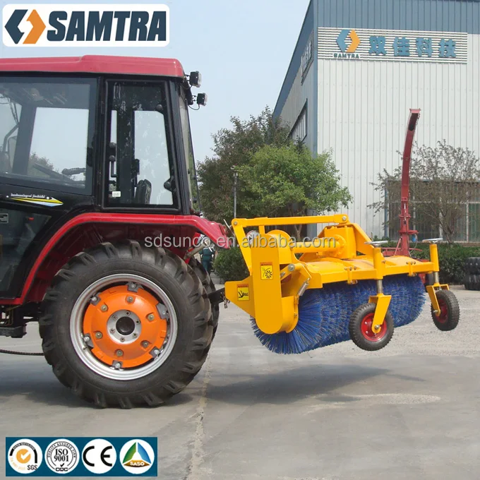 Tractor Rear Pto Road Sweeper Rear 3-point Hitch Snow Sweeper - Buy ...
