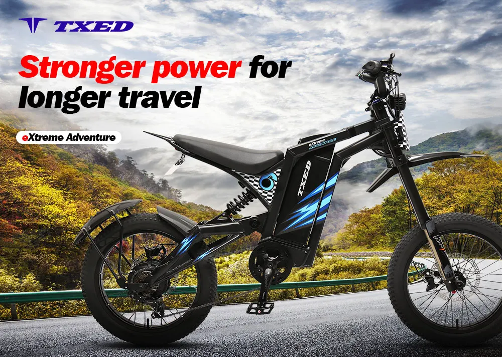 TXED E Mtb Full Suspension E Bike 1000W Motor | Off-Road Electric ...