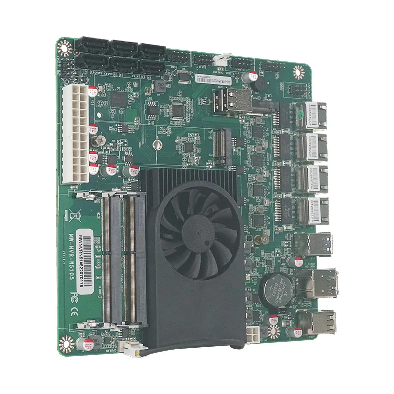 Topton N5105 NAS Mini ITX Motherboard - 17x17cm Soft Routing