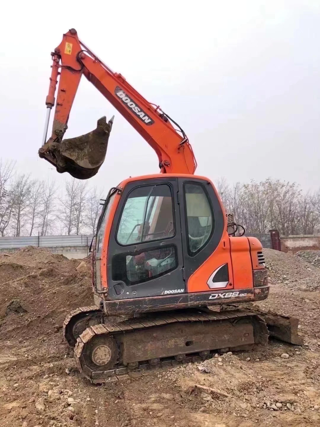 Used Small Excavators Mini Excavator Digger Doosan 80 Dx80 6ton 5 Ton ...