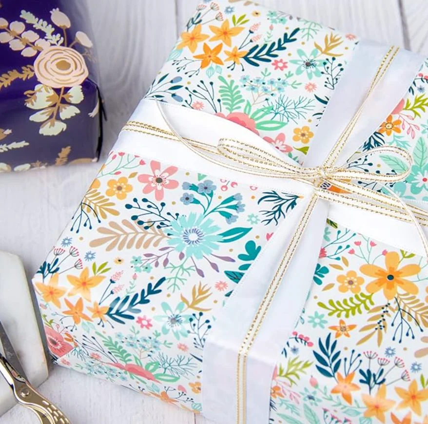 Custom Color Tissue Paper Packaging Luxury Wrapping Paper For Flower ...