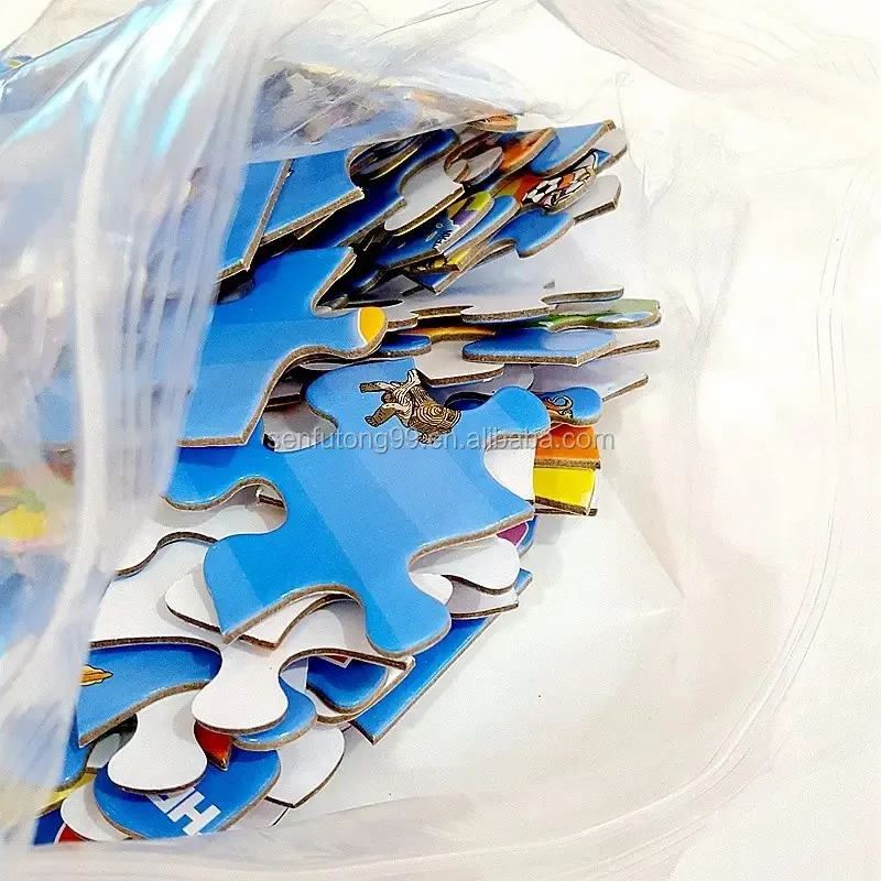 Cardboard Jigsaw Puzzle With Color Box - Buy Jigsaw Puzzles For Kids ...