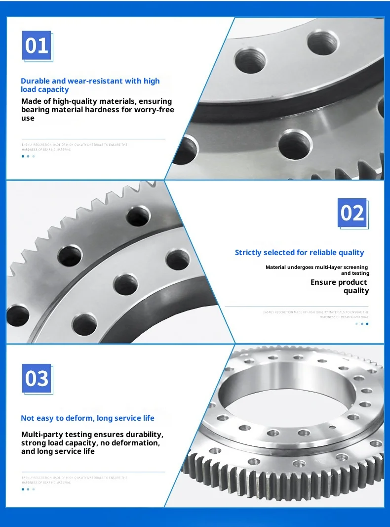 Jiawei Segment Erector Bearing Slewing Ring Ball Roller Bearing BV ABS ...
