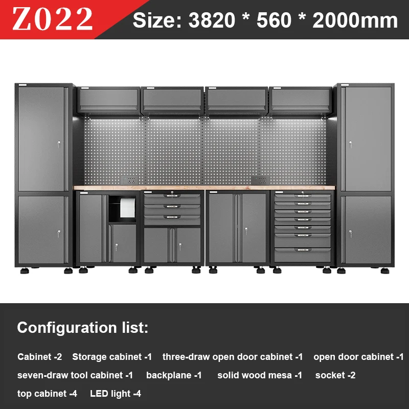 Customizable Modular Heavy-duty Steel Garage Workstation Free ...