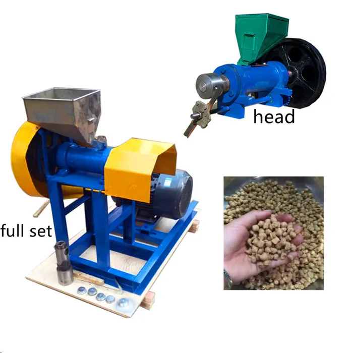 Different Capacity Fish Extruder Fish Feed Granulation Machine - Buy ...