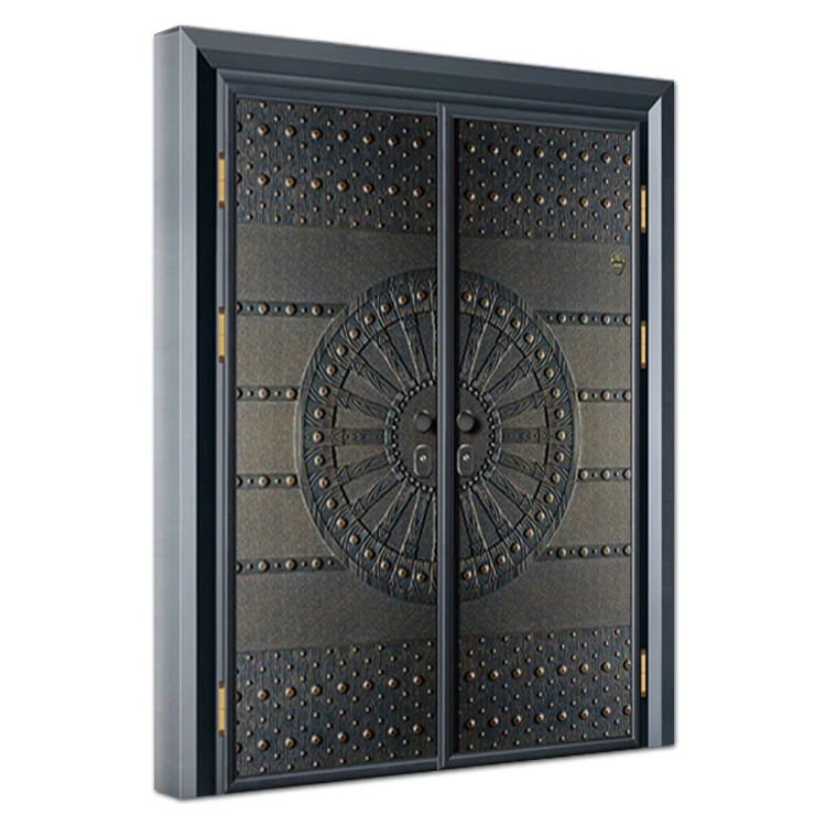 Exterior Bulletproof Security Entry Front Door Design