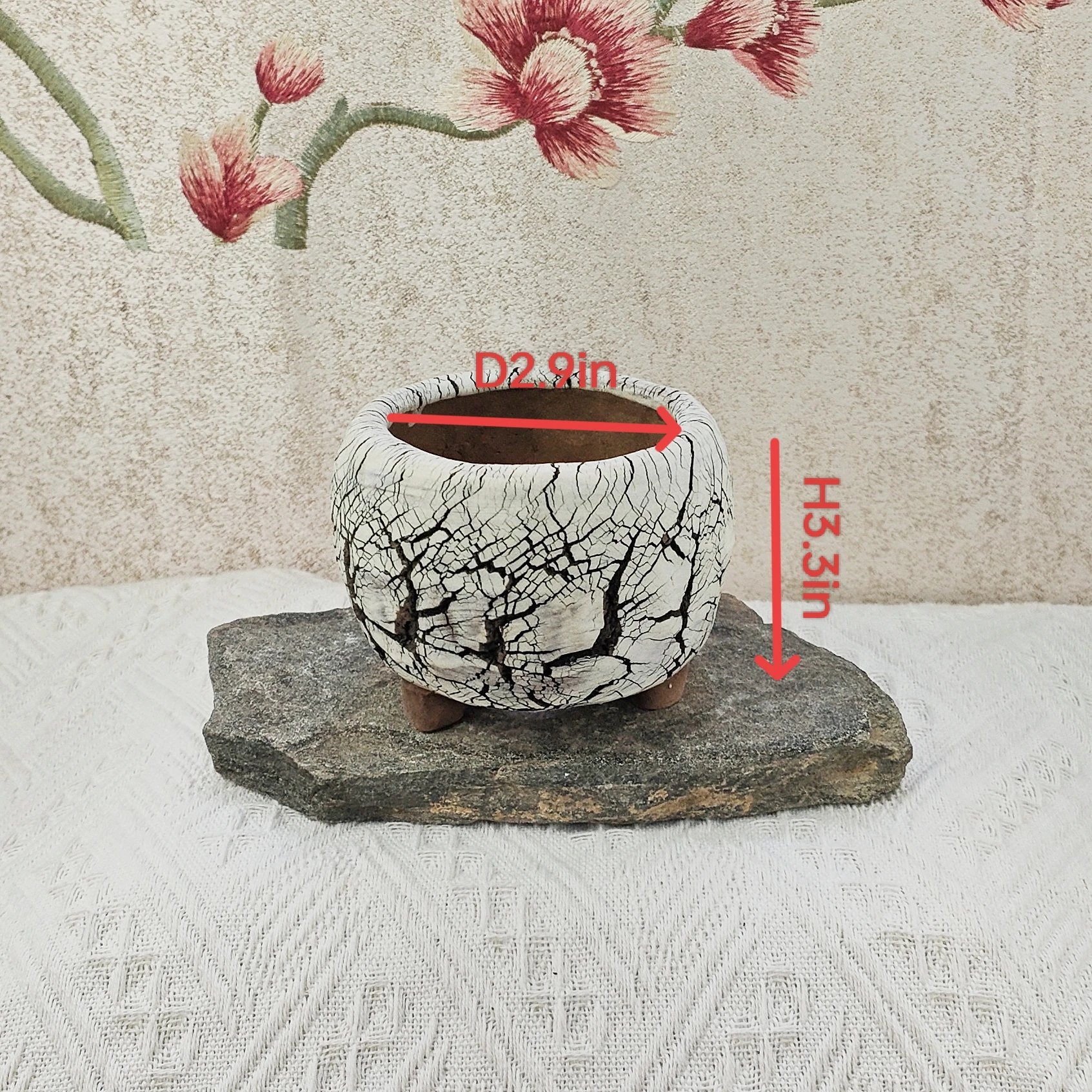 Tangcao Creative Design Exploded Texture Ceramic Flowerpot Art ...