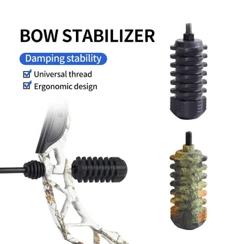 Bow Stabilizer Black Vibration Suppressor Damper Archery Accessories ...