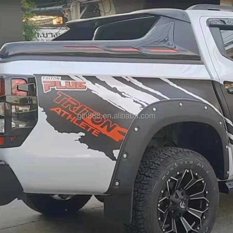 Camionetas-4x4 Mitsubishi L200 Off-road Fender Flares Abs Modified ...