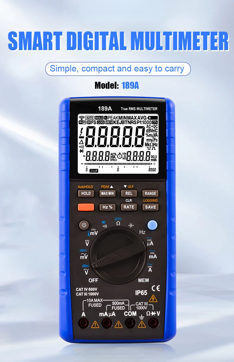 189A Digital Multimeter - Precision True RMS Measurement