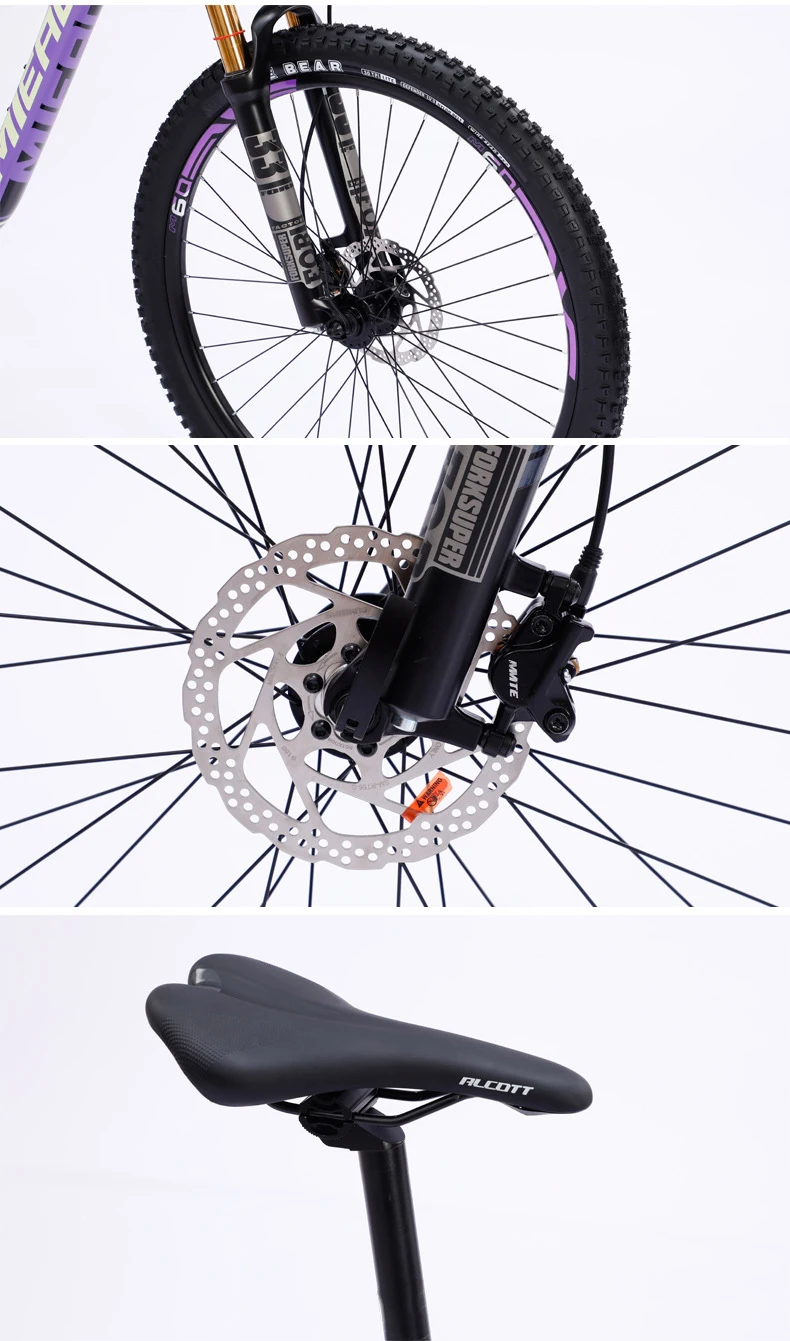 27.5inch Aluminum Alloy Oil Disc Brake Mtb Bike for Downhill