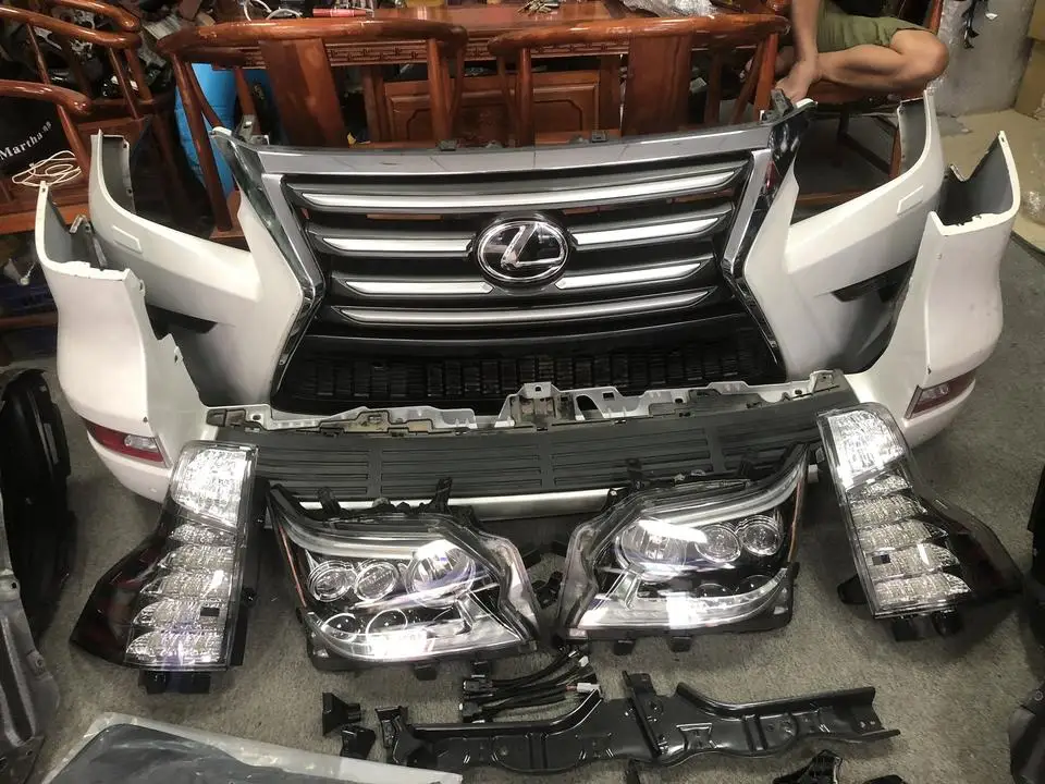 Lexus Gx460 Front Bumper Grille For Lexus 2014-2019 Gx400 Gx460 Gx Full ...