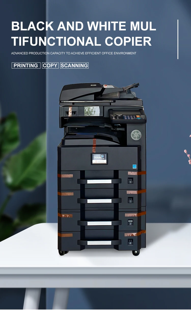 Used A3 Printer Black and White Copier Machine for Kyocera Taskalfa ...