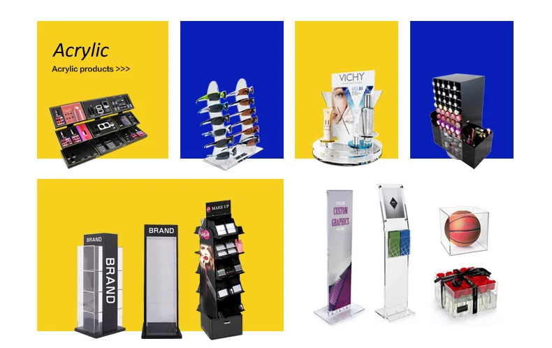 Caboal 2024 Acrylic Display Stand Riser For Makeup Perfume Sunglass Cd ...