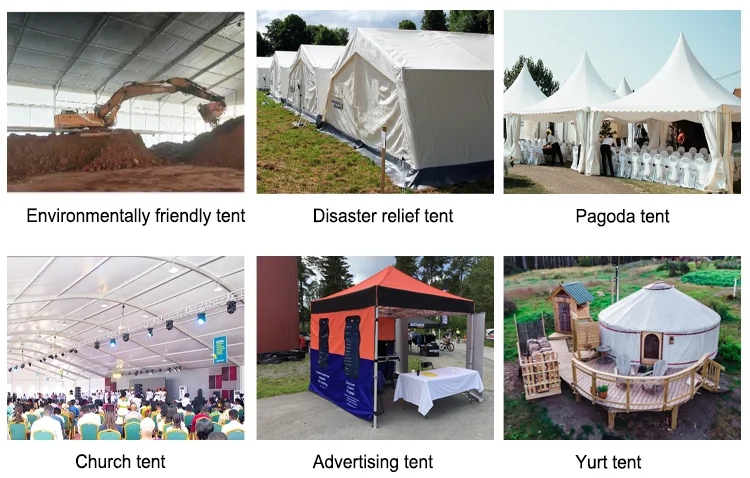 Clear Glass Outdoor Waterproof Aluminum Frame Wedding Tent Custom Size ...